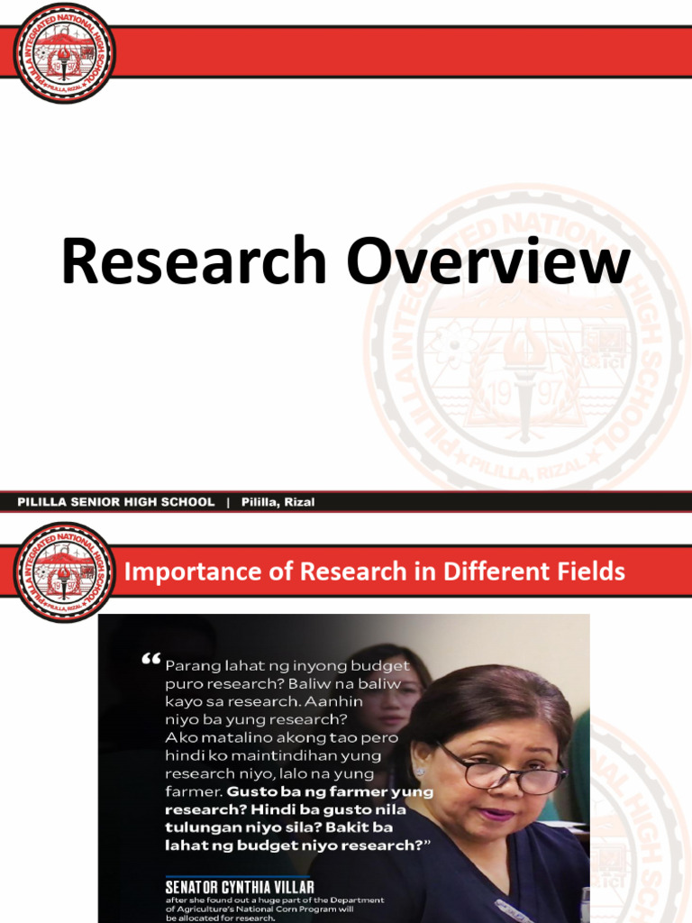 Research Overview | PDF | Methodology | Knowledge