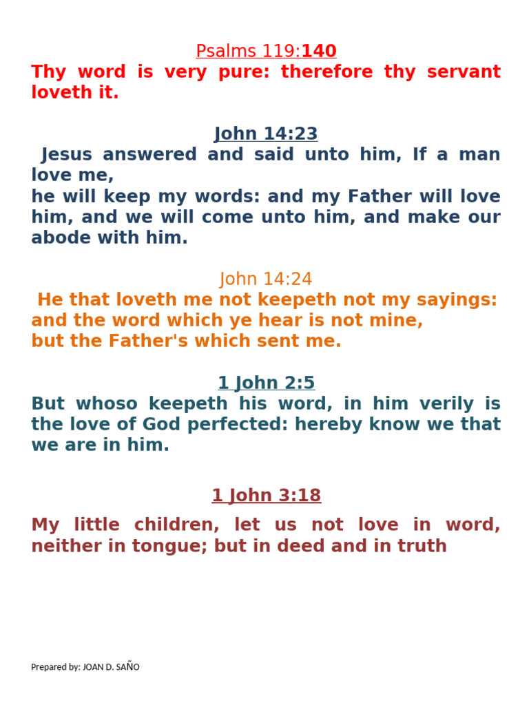 Psalms 119 | PDF