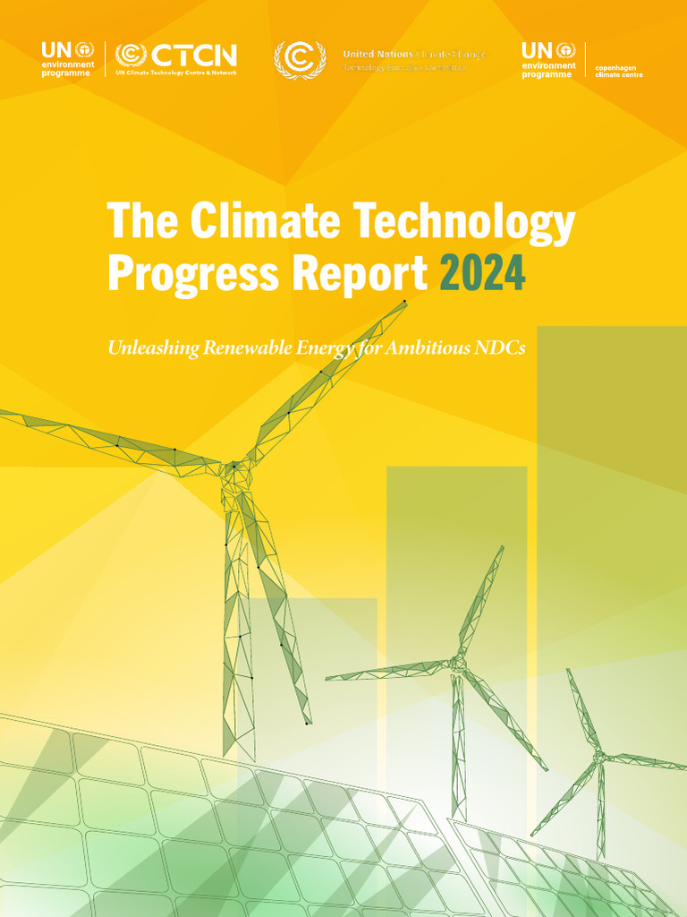 2024 Climate Technology Progress Report | PDF | Renewable Energy ...