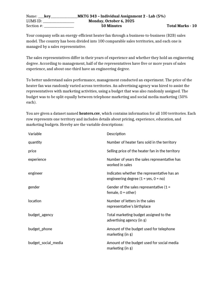 Assignment2 Grading Key | PDF | Elasticity (Economics) | Price ...