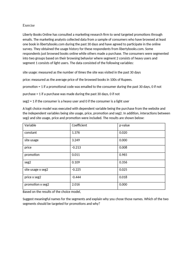 Exercise | PDF