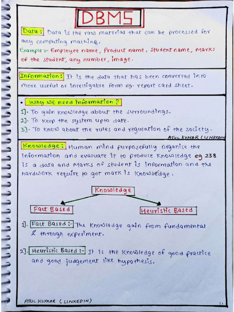 Dbms Notes 2 | PDF
