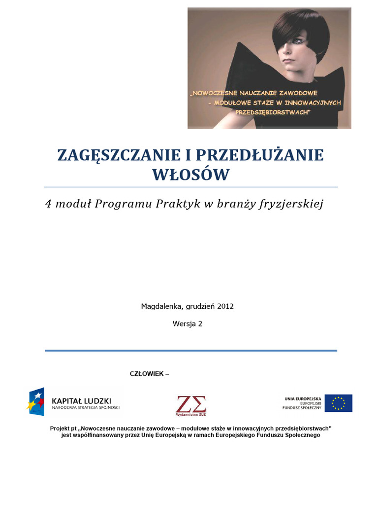 Zageszczanie I Przedluzanie Wlosow | PDF
