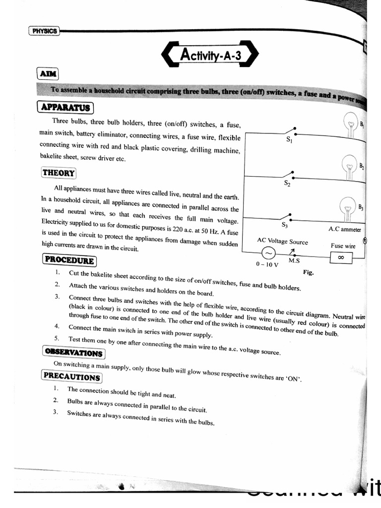 Activities Section A and B | PDF