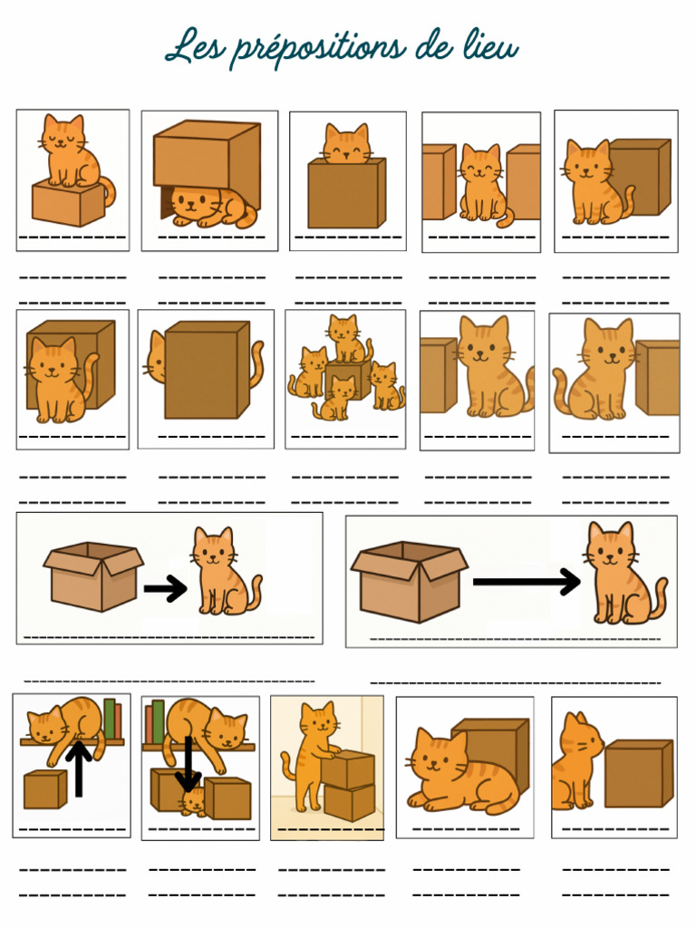 Les Prepositions de Lieu 2 | PDF