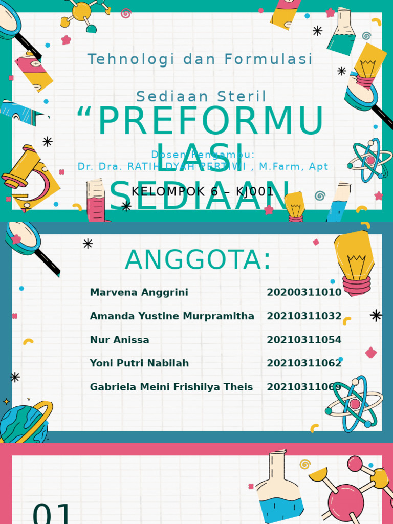 Preformulasi Sediaan Steril Farmasi | PDF