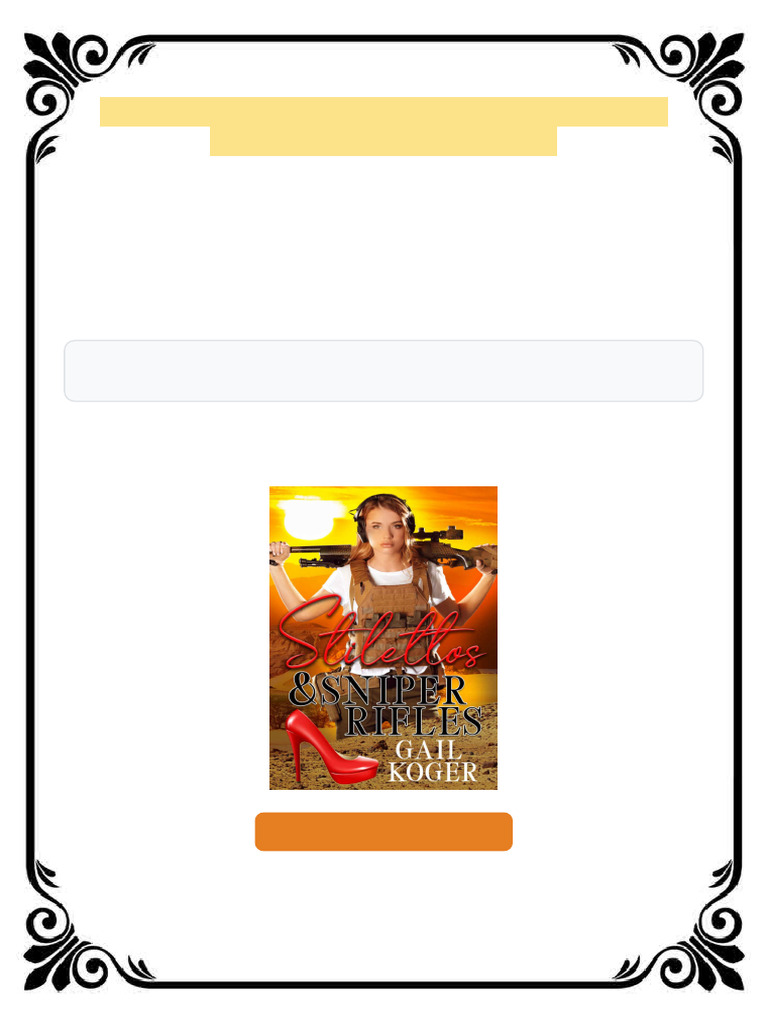 Stilettos and Sniper Rifles Deputy Gemma Stone Book 1 1st Edition Gail ...