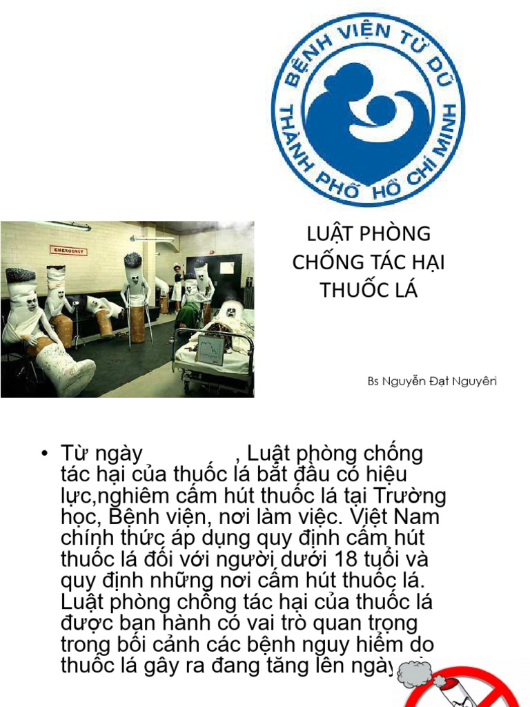 Luat Phong Chong Tac Hai Thuoc La | PDF