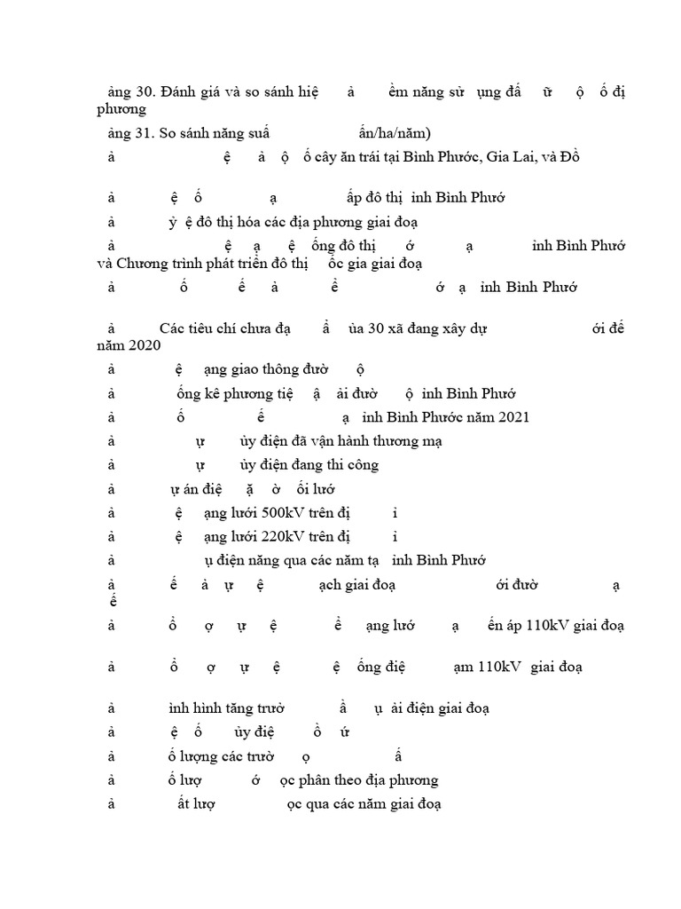 Bao Cao Tong Hop Quy Hoach Tinh Binh Phuoc - Hoan Thien Sau Phe Duyet - 15 | PDF