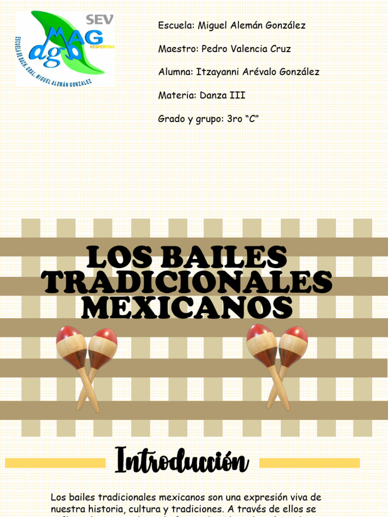 Los Bailes Tradicionales Mexicanos | PDF | Ropa