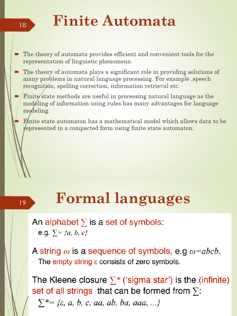 Module 2 - Finite Automata | PDF | Automata Theory | Parsing