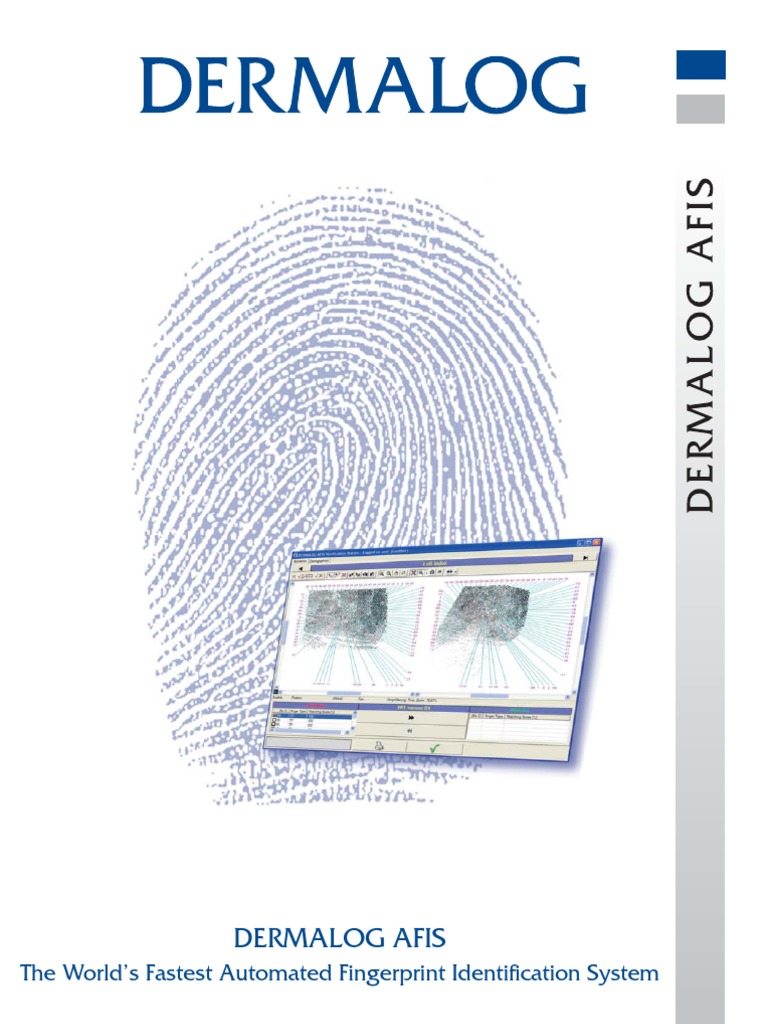 Unique Identity: The DERMALOG Civil AFIS | PDF | Image Scanner ...