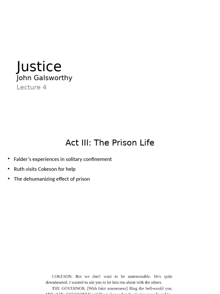 Lec 4 Justice | PDF