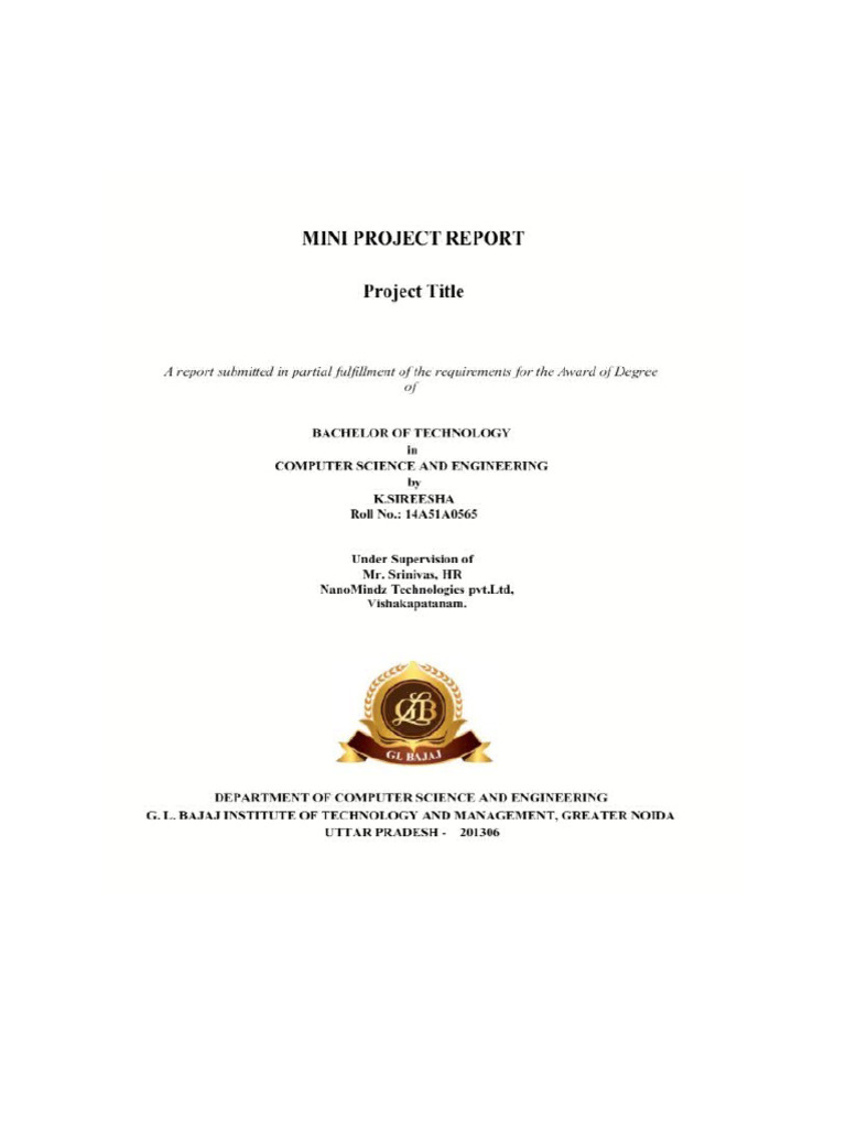 Report Format | PDF