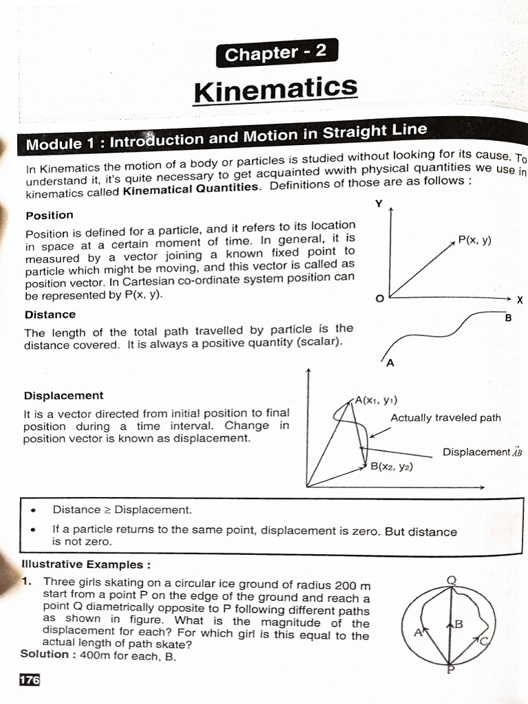 Kinematics Module 1 | PDF