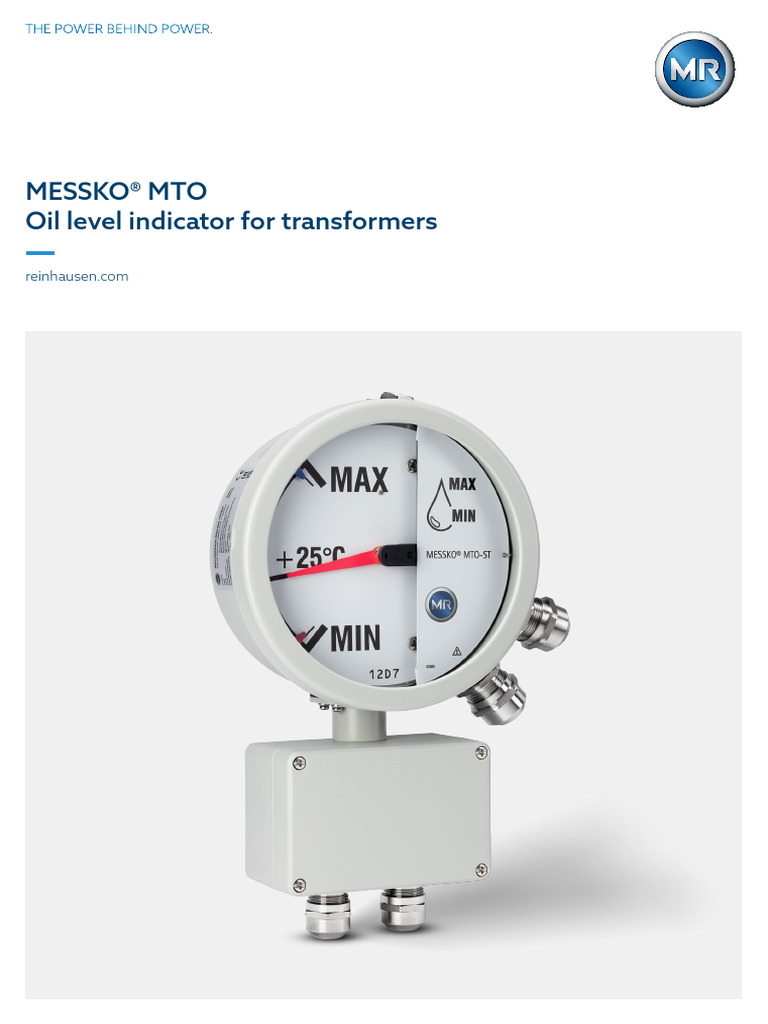MESSKO® MTO Flyer 07 25 en | PDF | Relay | Equipment