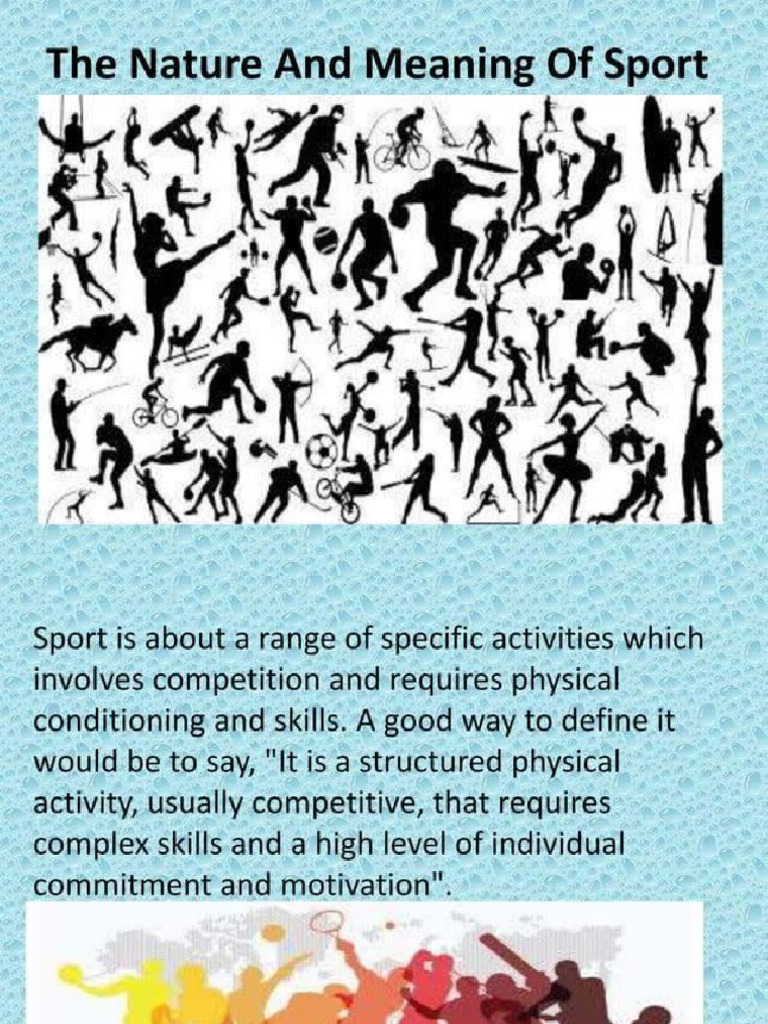 Lesson 1 Nature of Sports 2 | PDF