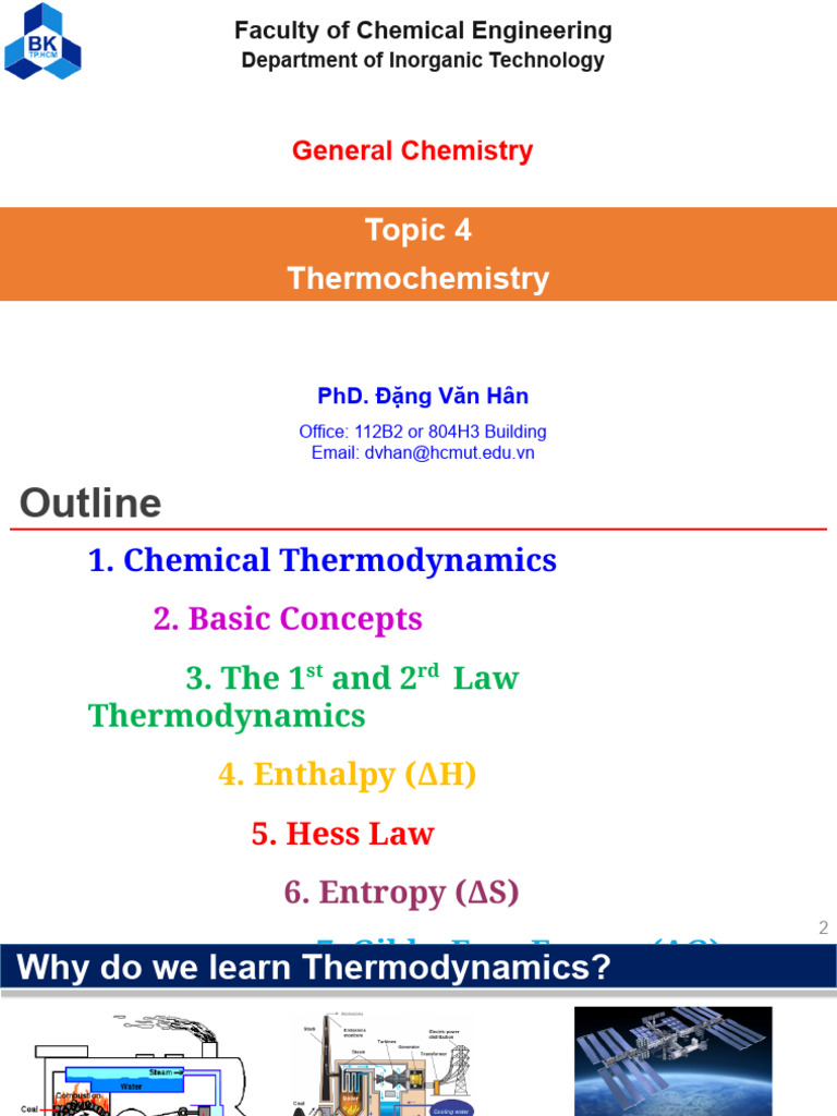 Thermochemistry Overview and Concepts | PDF | Gibbs Free Energy | Heat