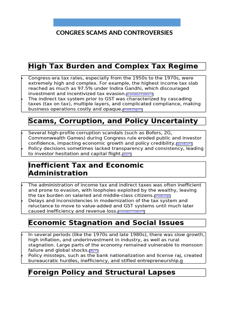 High Tax Burden and Complex Tax Regime | PDF | Taxes | Corruption