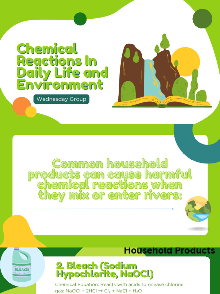 Small Task 5.chemical Reactions in Daily Life and Environment | PDF ...