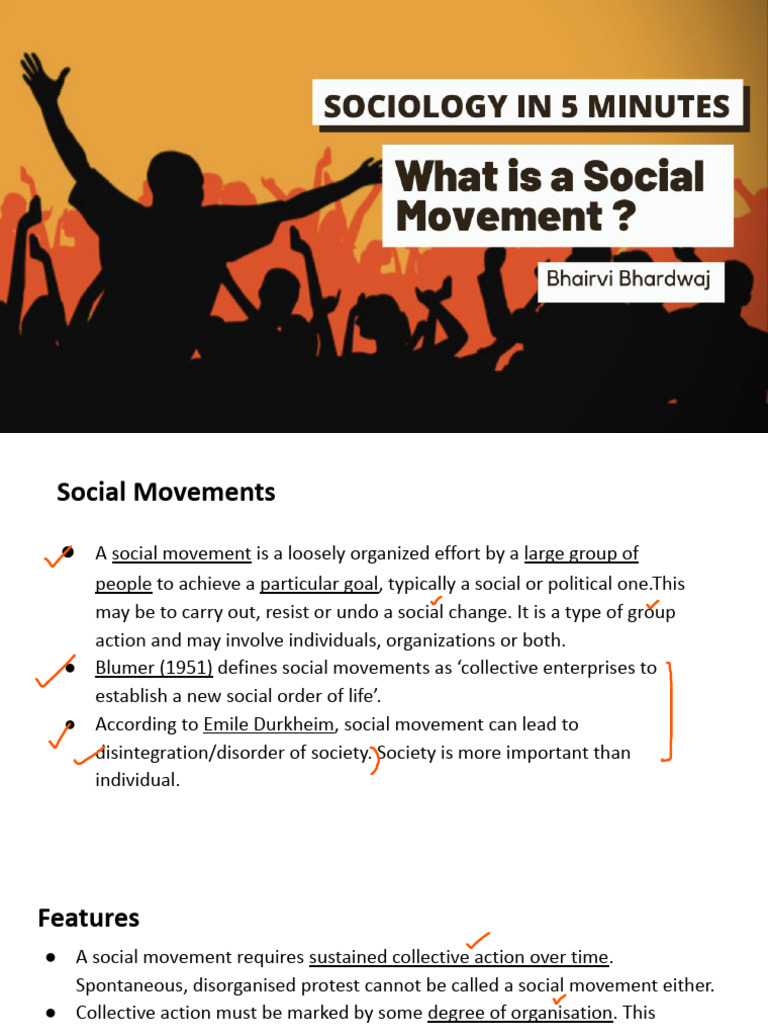 Understanding Social Movements and Change | PDF