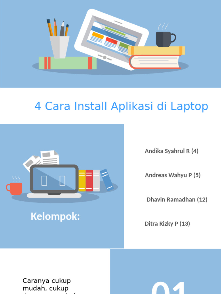 Cara Install Aplikasi Di laptop-WPS Office | PDF