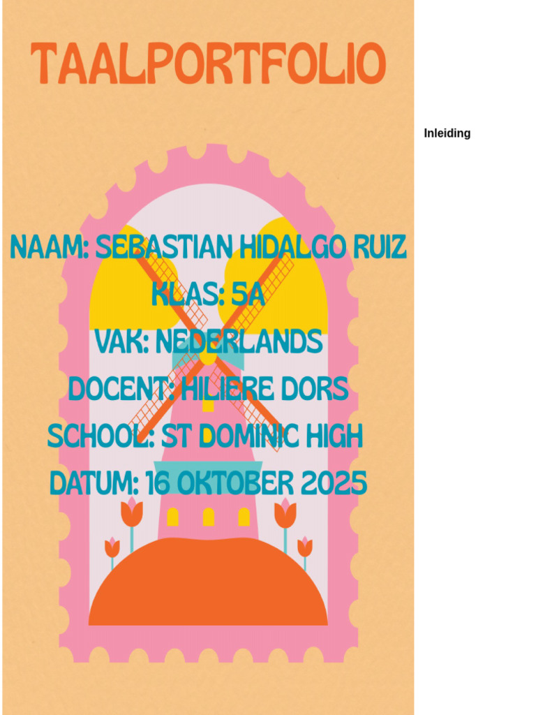 TaalPortfolio Dutch | PDF