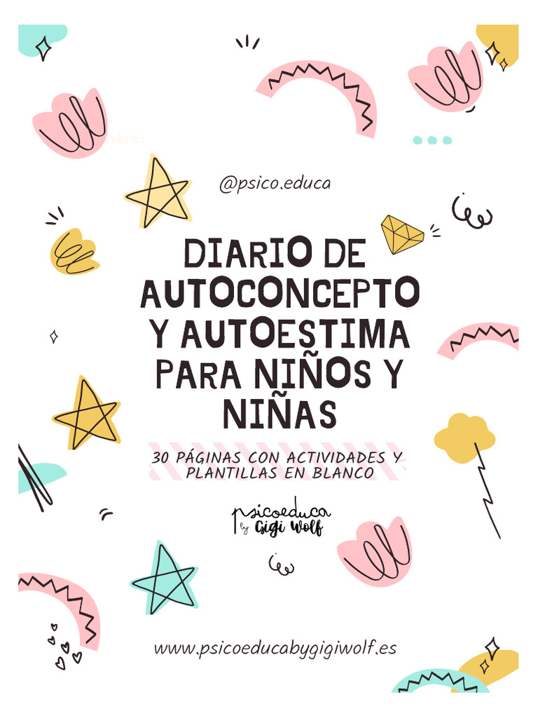 Cuaderno de Autoestima y Actividades | PDF