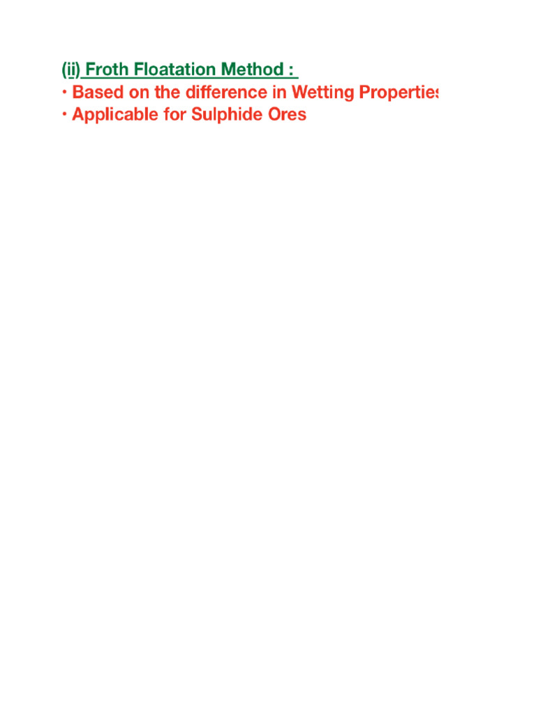 Metallurgy Printout Notes Copy-1 by Alllen | PDF