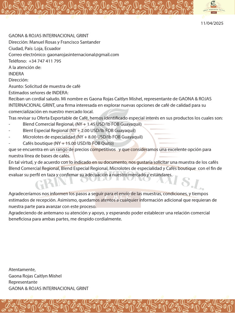 Hoja Mebretada | PDF