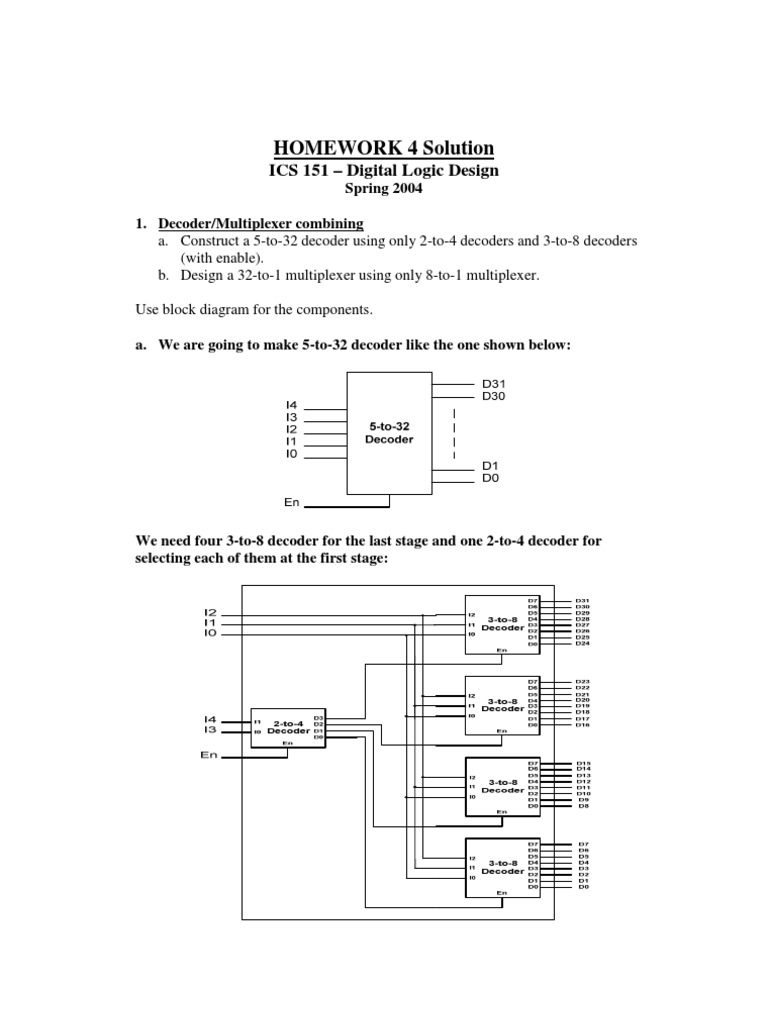 Decode 5 To 32 | PDF | Binary Coded Decimal | Theory Of Computation