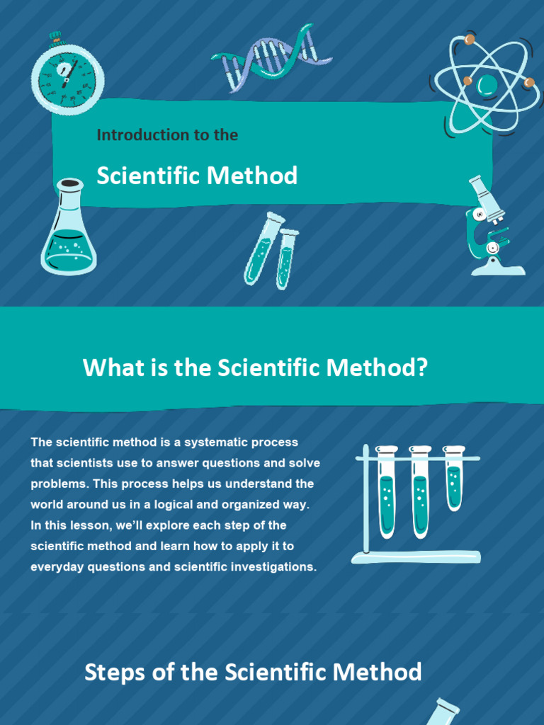 Understanding the Scientific Method | PDF | Experiment | Scientific Method