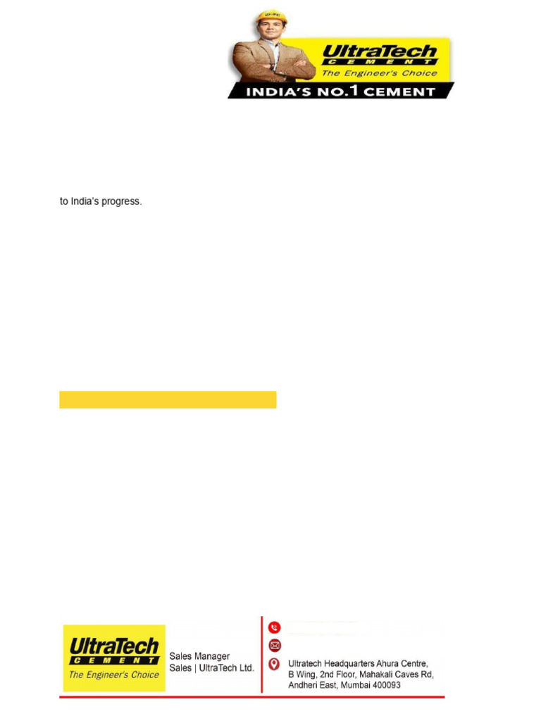UltraTech Cement Price List 2023 | PDF
