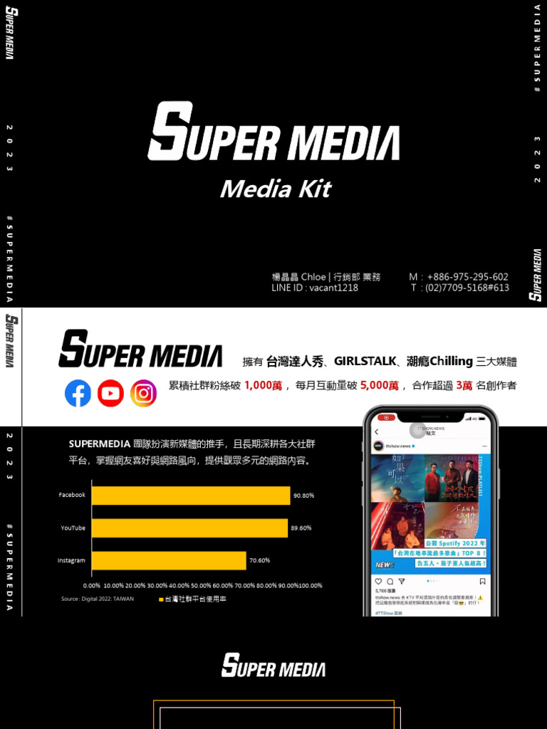 Supermedia 媒體合作簡報 20230816 PDF | PDF