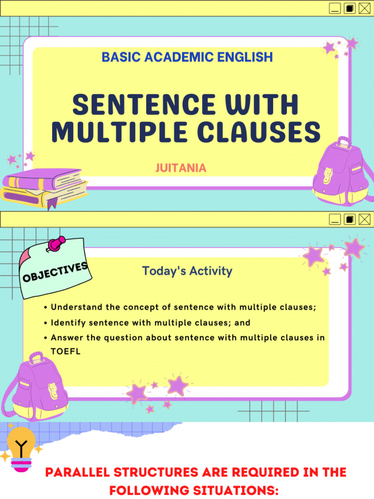 Parallel Structure With Coordinate Conjunctions | PDF