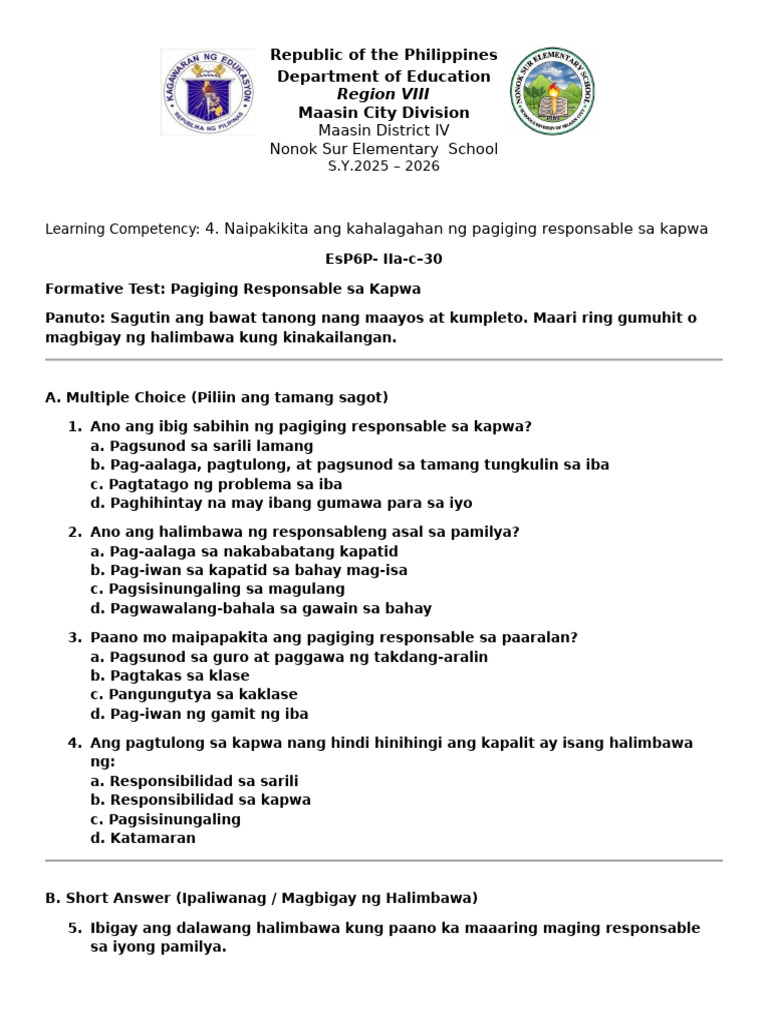 ESP q2 | PDF