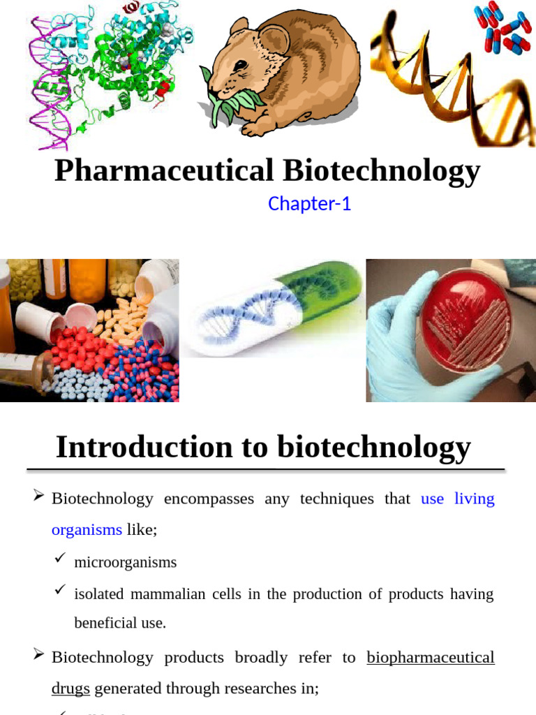 Introduction to Pharmaceutical Biotechnology | PDF | Recombinant Dna ...