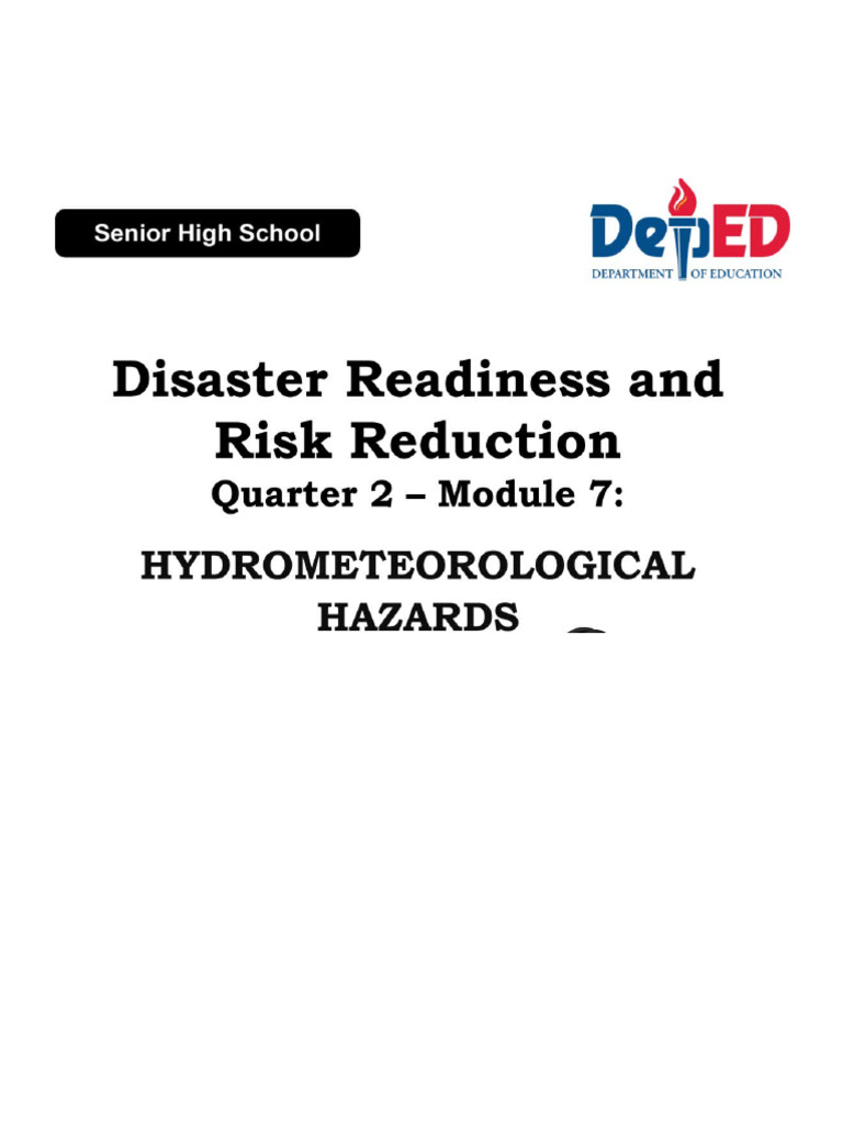 Quarter 2 DRRR Student Copy Module 7 Hydrometeorological Hazards | PDF