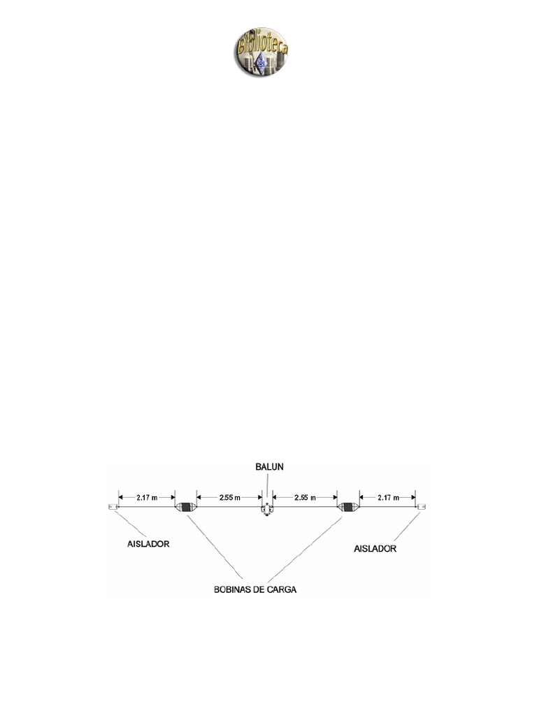 dipolo_para_40_m (1) | PDF | Antena (Radio) | Electricidad