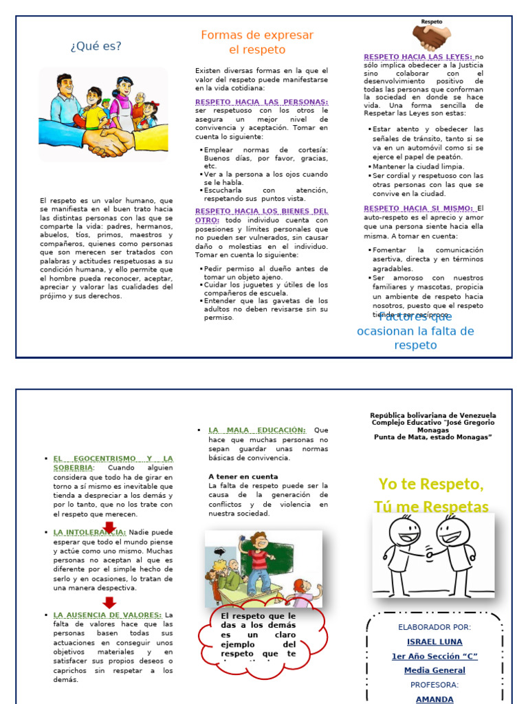 Importancia del Respeto en la Convivencia | PDF | Psicología Social