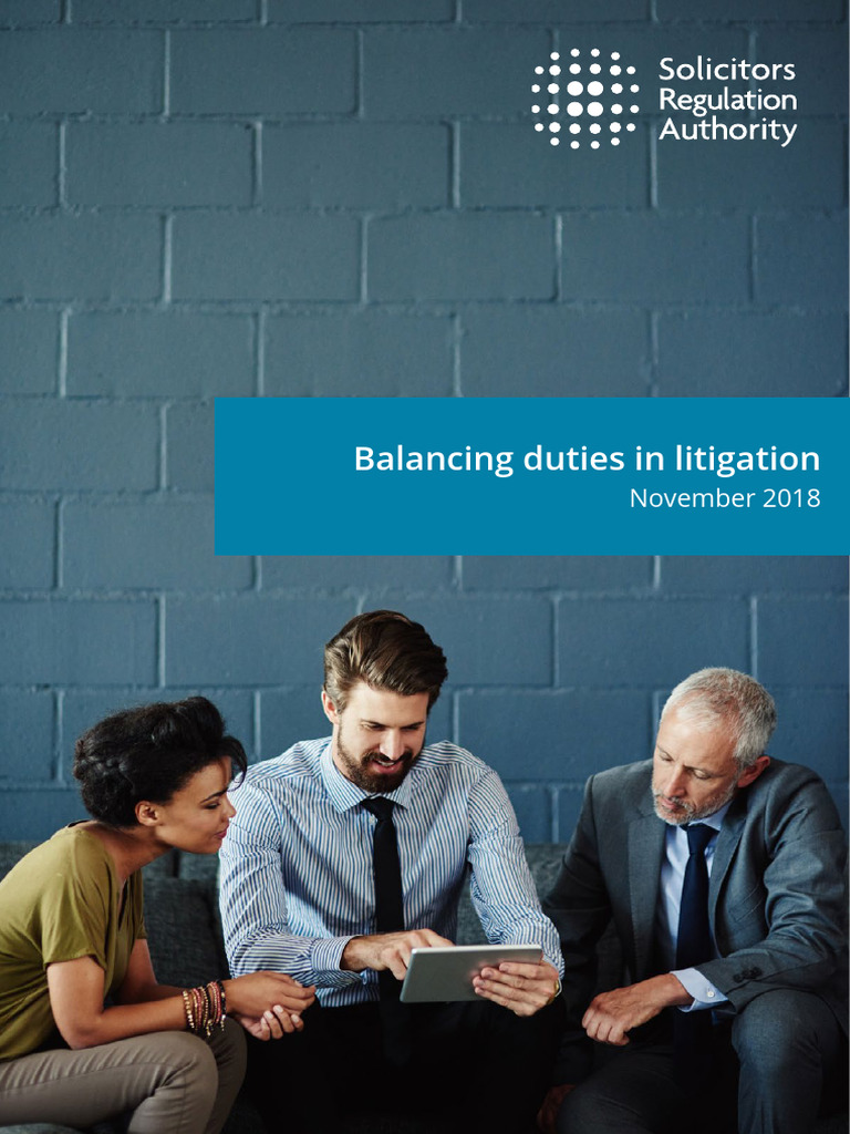 Balancing Duties in Litigation | PDF | Non Disclosure Agreement | Damages