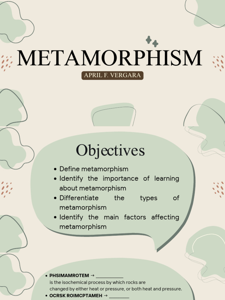 Metamorphis m | PDF | Rock (Geology) | Magma