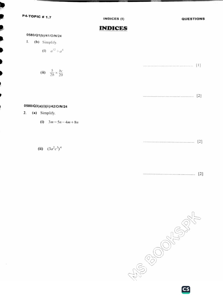 Practice Question | PDF