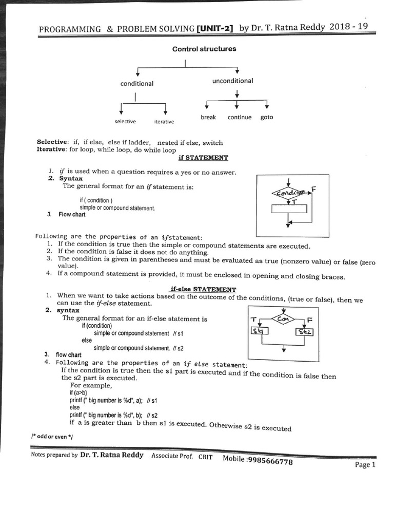 PPS Unit - 2 | PDF
