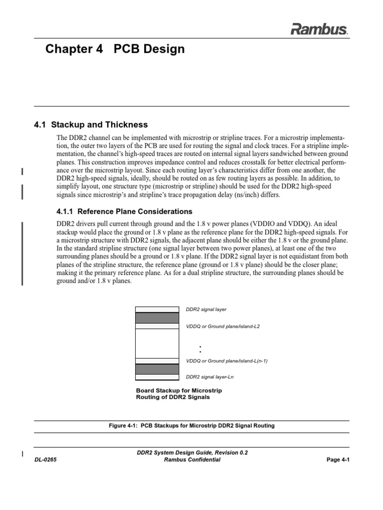 DDR Routing Guidelines | PDF | Printed Circuit Board | Electronics