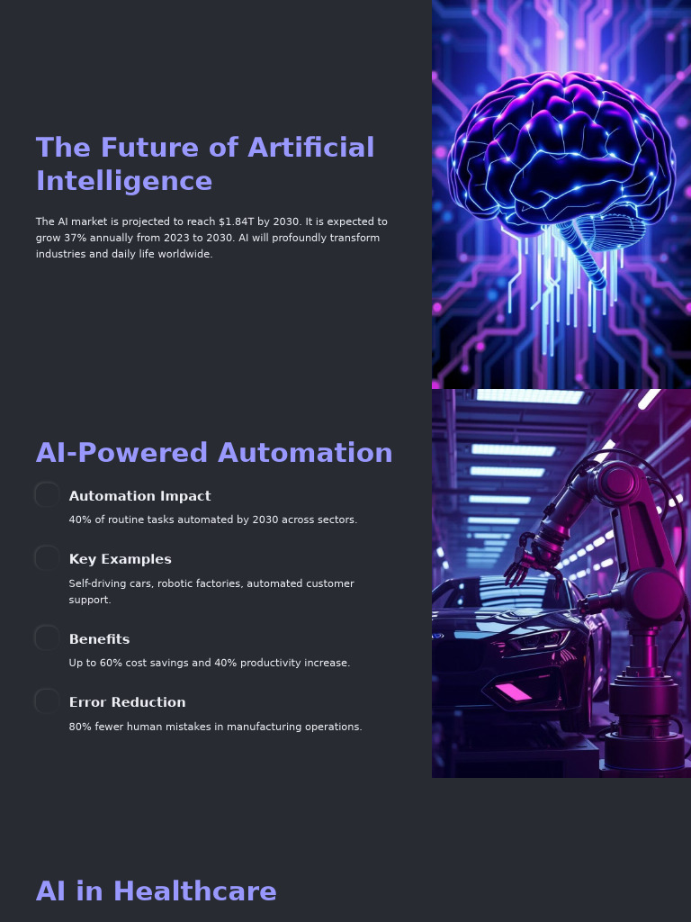 The Future of Artificial Intelligence | PDF | Artificial Intelligence ...