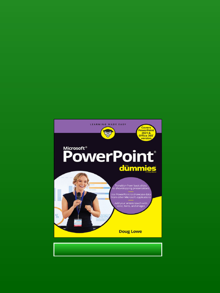 Powerpoint For Dummies Office 2021 Edition Doug Lowe Full Access | PDF