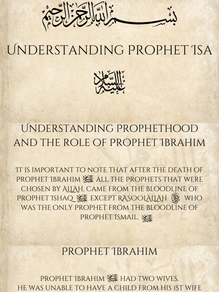 Understanding Isa (as) | PDF | Jesus In Islam | Jesus