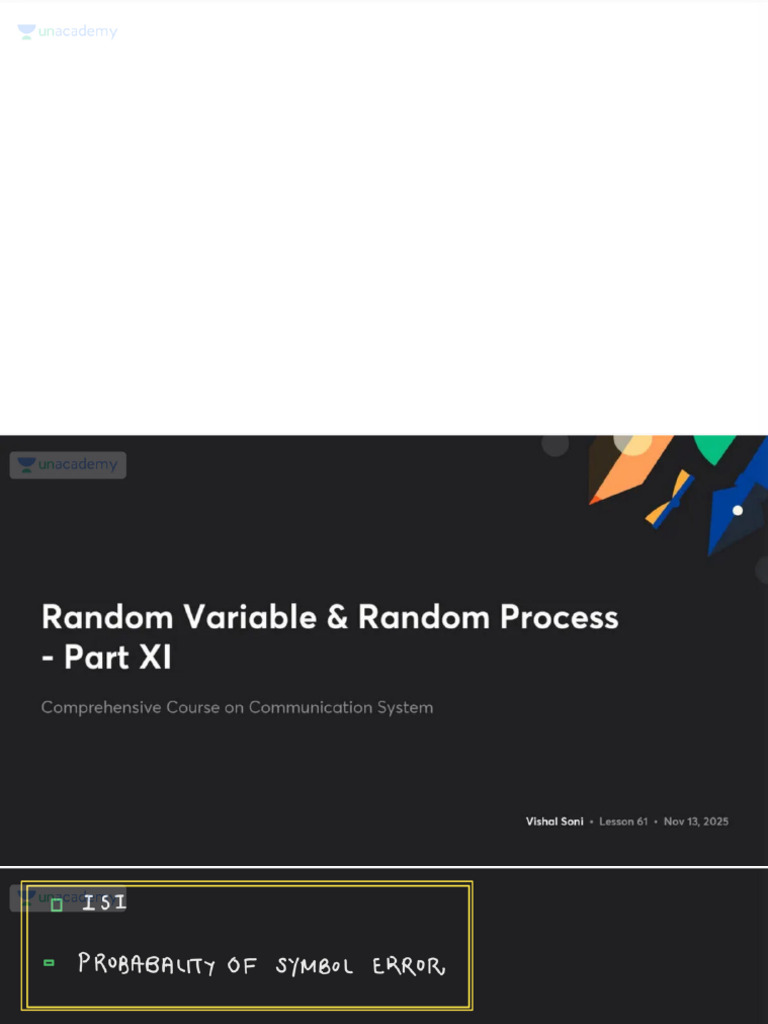 Random Variable Random Process Part XI With Anno | PDF