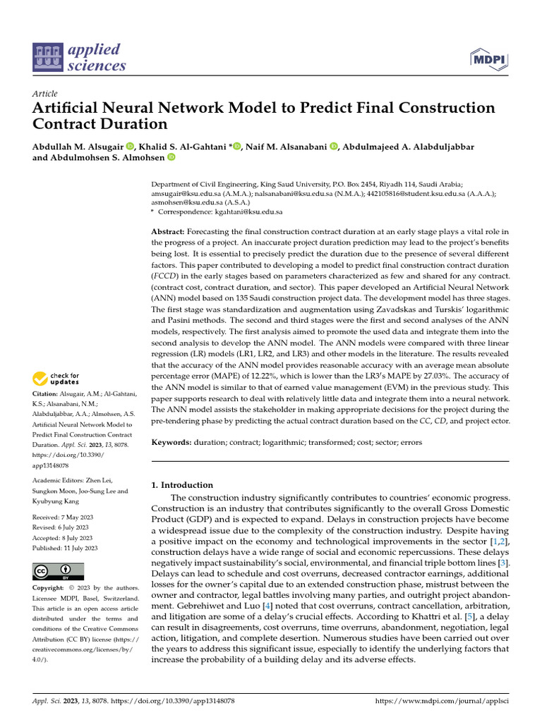 Artificial Neural Network Model To Predict Final C | PDF | Machine ...